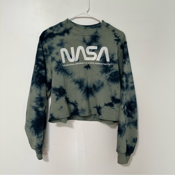 Mighty Fine | Tops | Nasa Crew Neck Sweatshirt | Poshmark